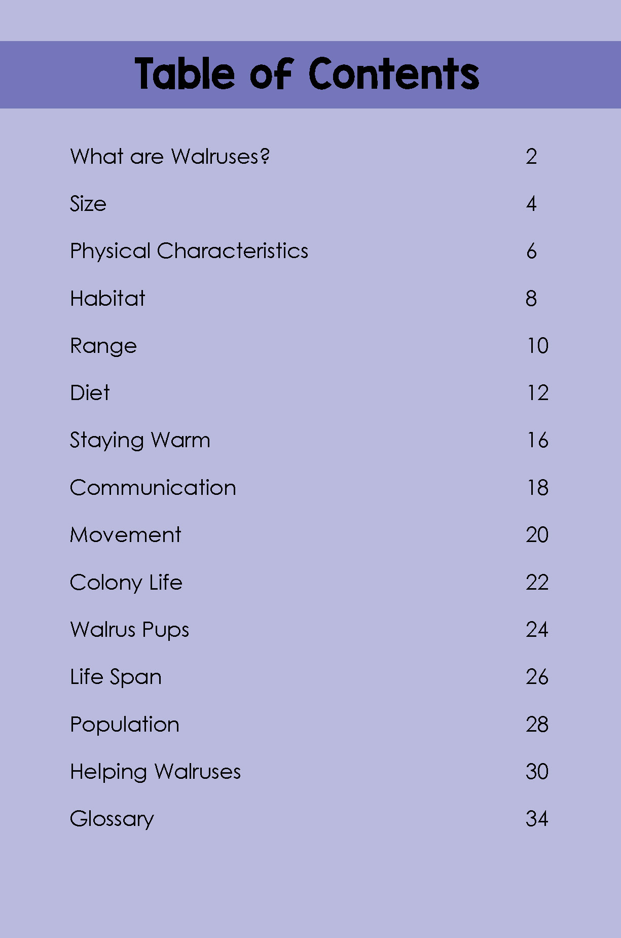 Walruses – Elementary Explorers