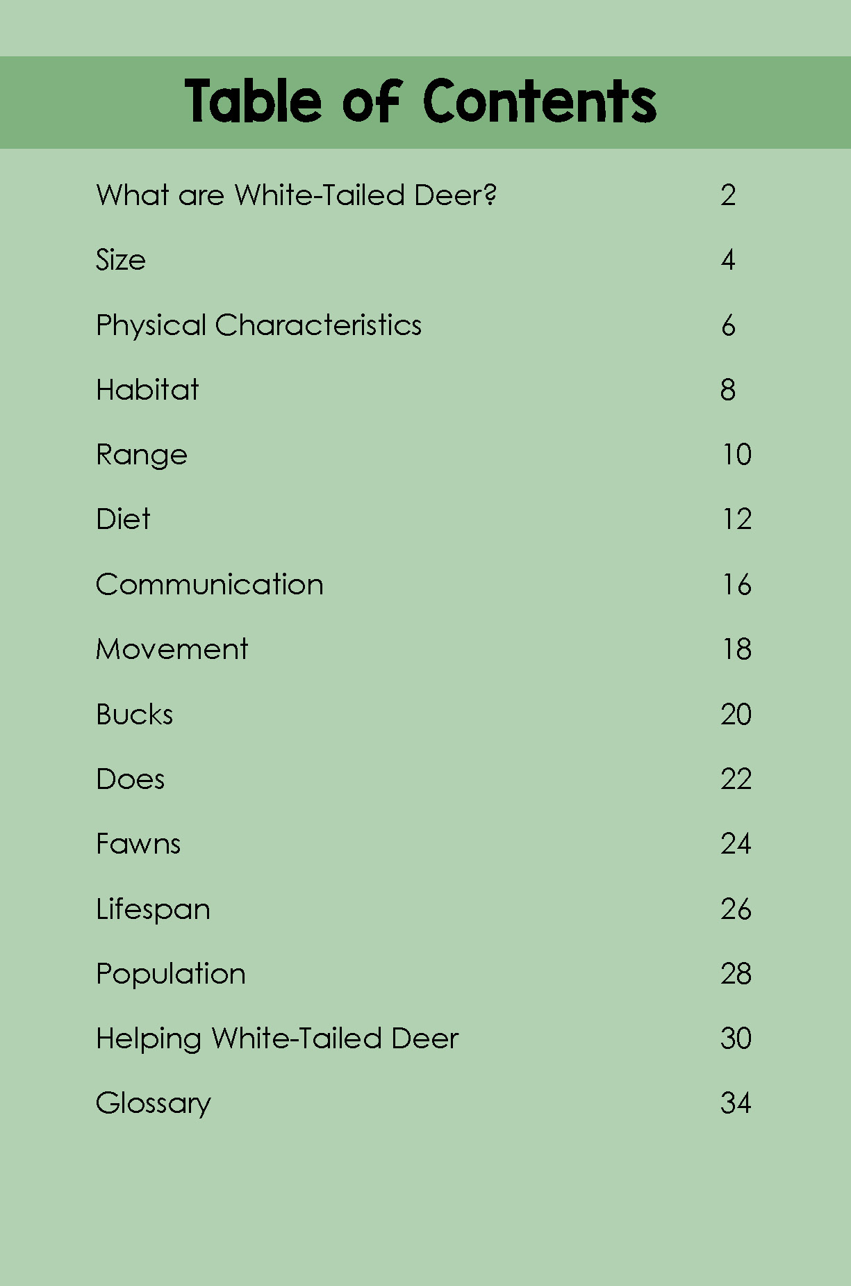 White-Tailed Deer – Elementary Explorers