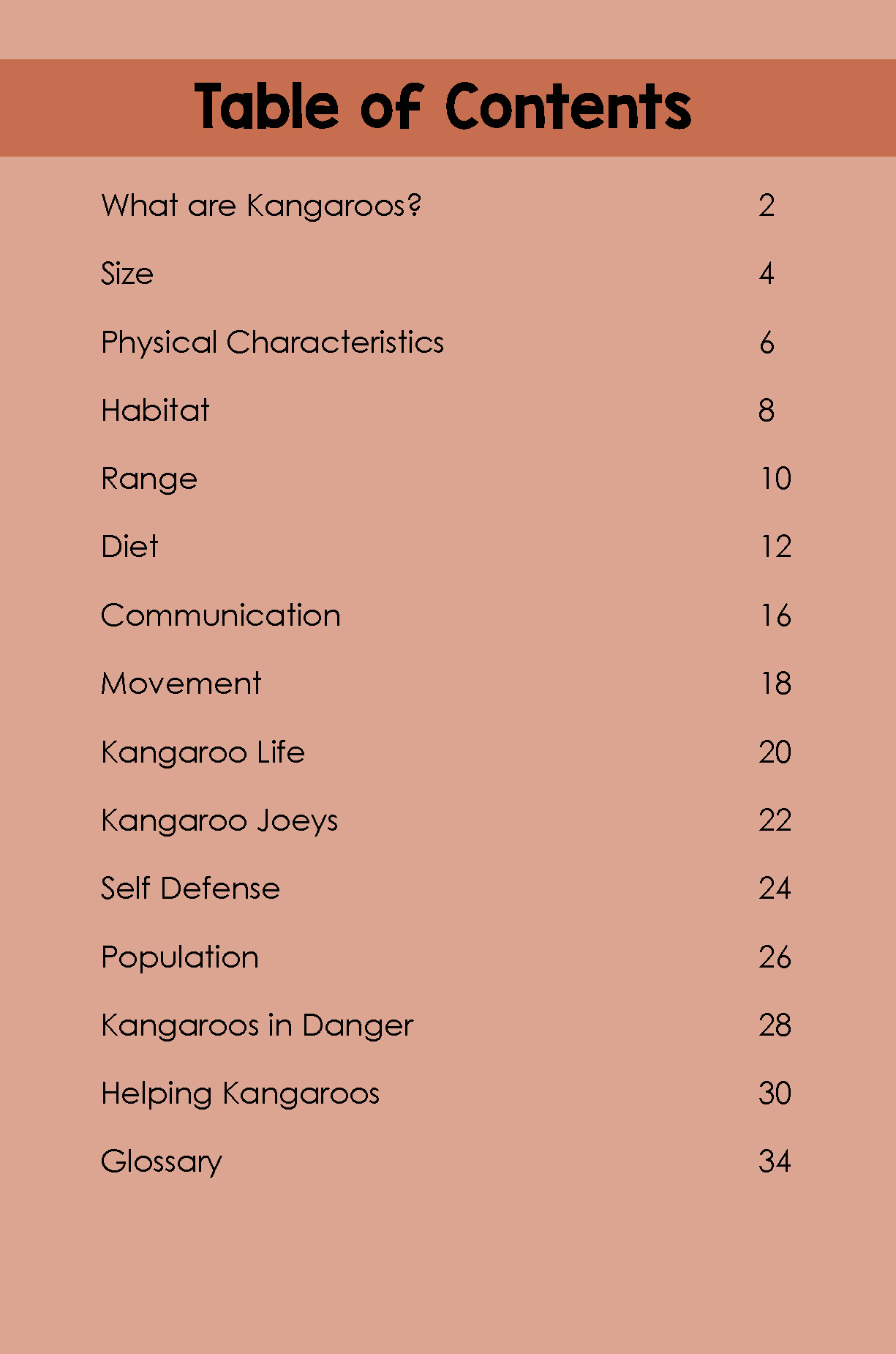 Kangaroos – Elementary Explorers