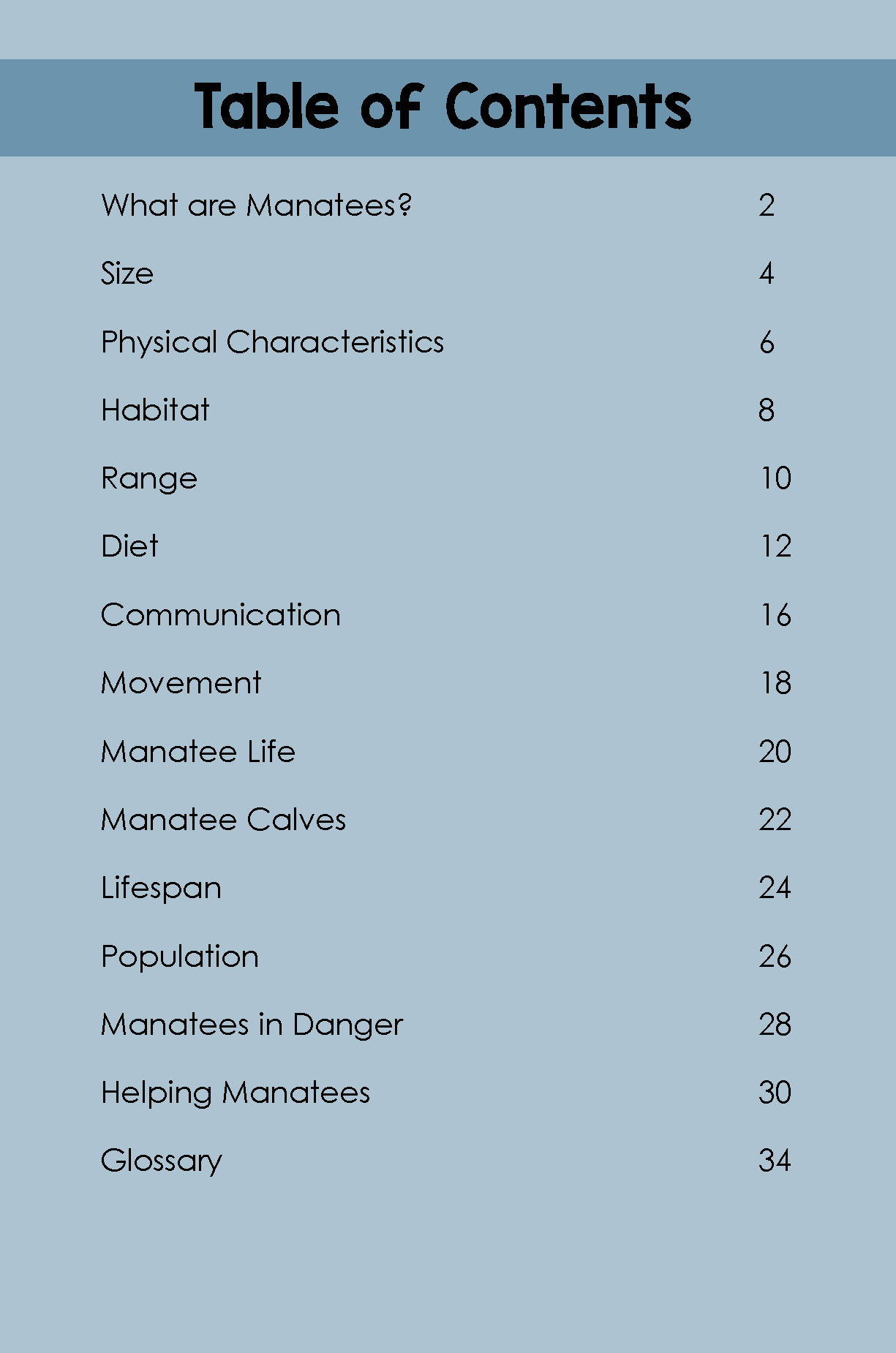 Manatees – Elementary Explorers