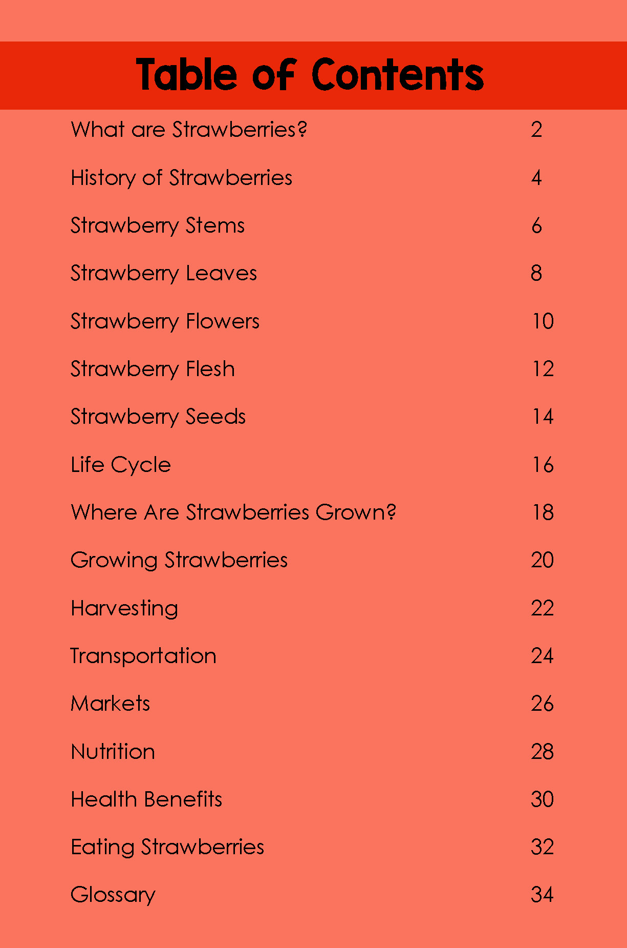 Strawberries – Elementary Explorers